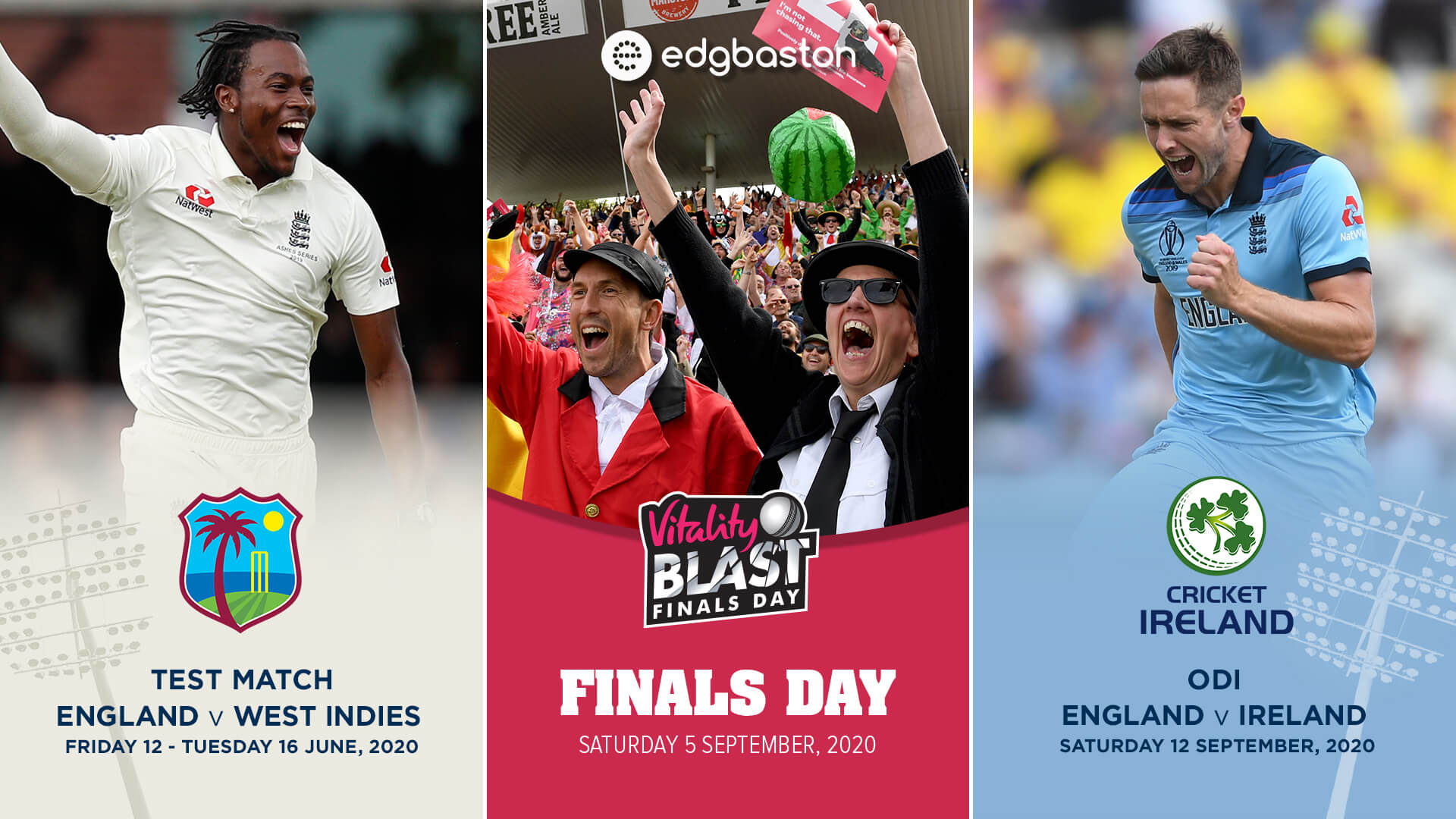 Seven-day programme of major match cricket revealed at Edgbaston in ...